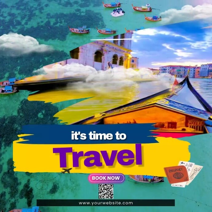 Time to Travel Template | PosterMyWall