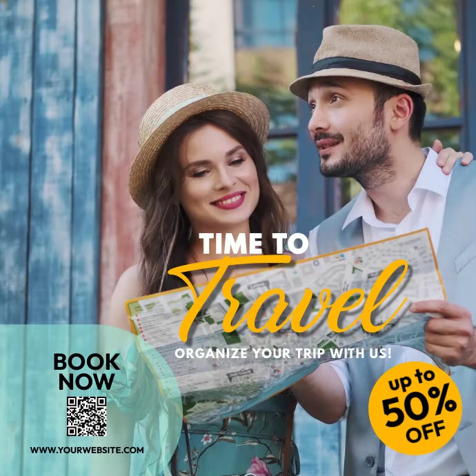 Time to Travel Template | PosterMyWall