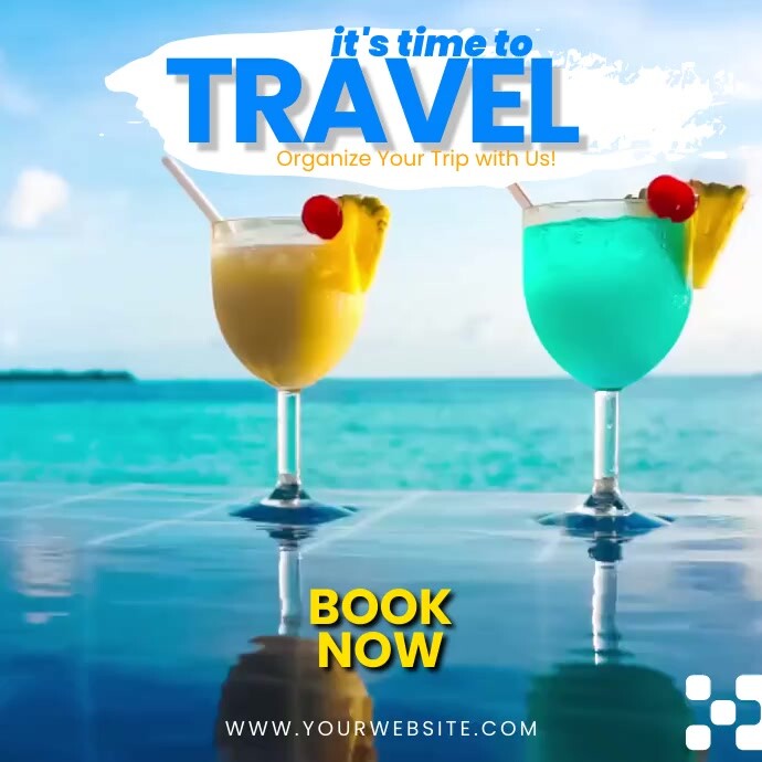 Time to Travel Template | PosterMyWall