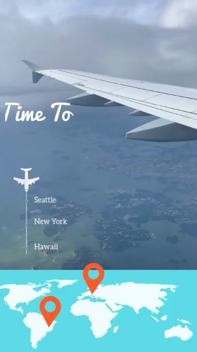 Time To Travel Instagram Post Template | PosterMyWall