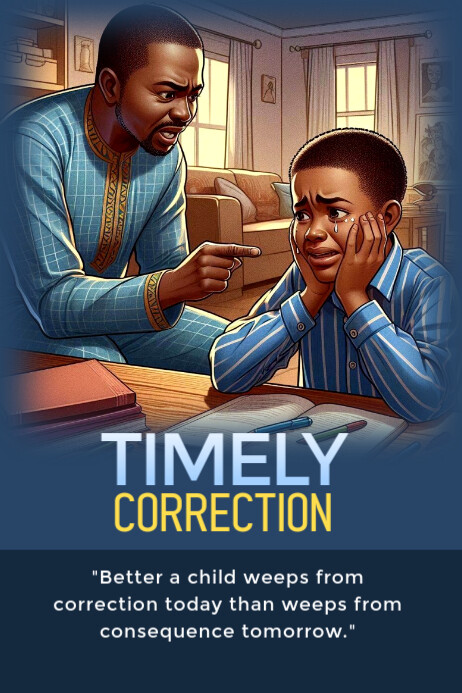 Timely correction Template | PosterMyWall