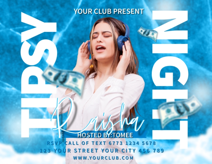 Tipsy Night Party Template | PosterMyWall