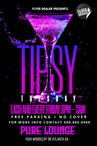 TIPSY 2sday Template | PosterMyWall