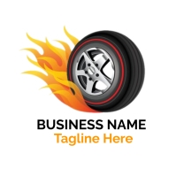 tire fire logo Template | PosterMyWall