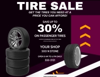 TIRE SALE FLYER Template | PosterMyWall