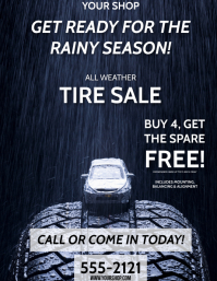 TIRE SALE FLYER Template | PosterMyWall