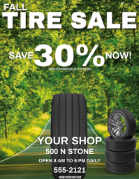 TIRE SALE FLYER Template | PosterMyWall