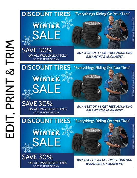 TIRE SALES Template | PosterMyWall