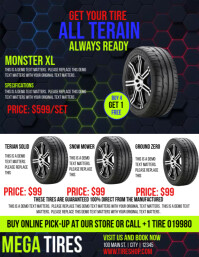 Tire Shop Template | PosterMyWall