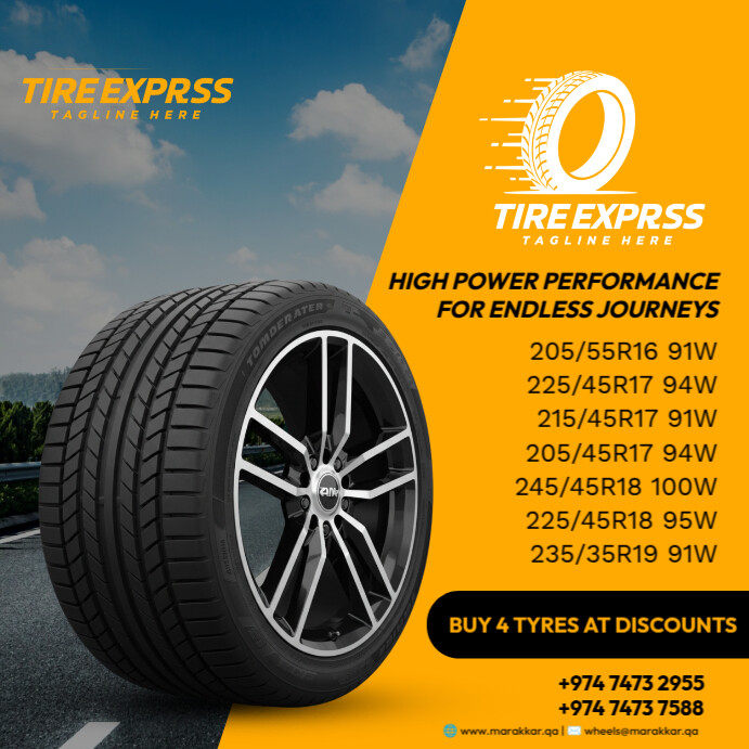Tire Shop Flyers Template | PosterMyWall