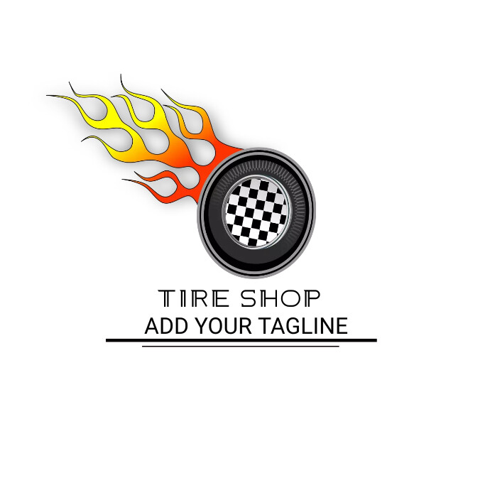 Tire shop logo Template | PosterMyWall