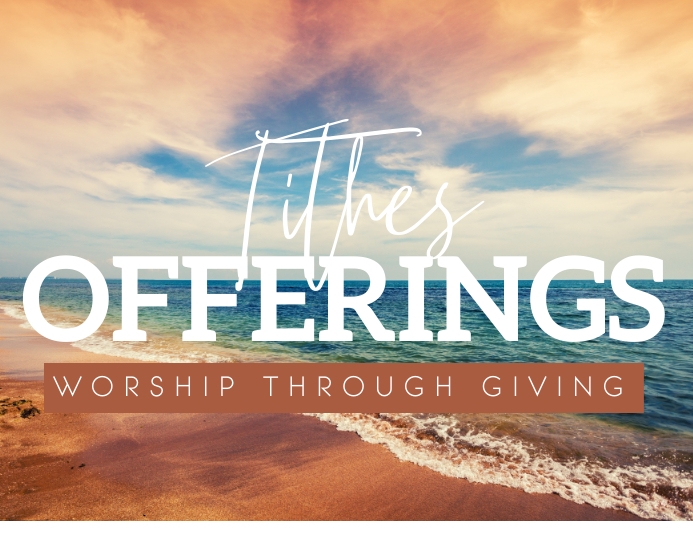 Tithes and Offerings-Vorlage | PosterMyWall