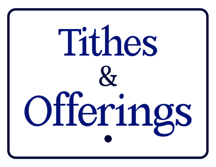 Plantilla de Tithes and Offerings Sign for Church Giving Worship ...