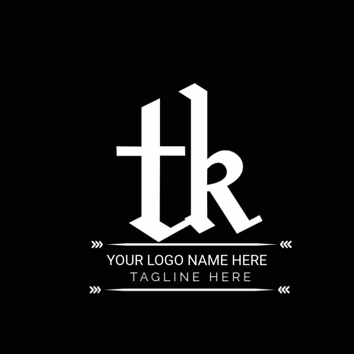 tk logo design Template | PosterMyWall