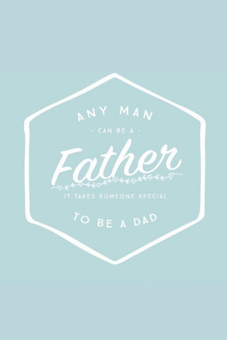 To be a Dad Template | PosterMyWall