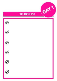 Daily planner, dots & to-do, bullet journal Template | PosterMyWall