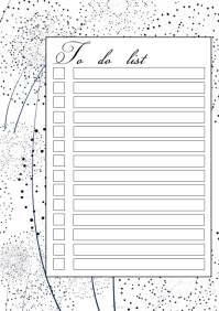 to do list pink flower notepad Template | PosterMyWall