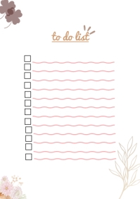 to do list modern poster Template | PosterMyWall