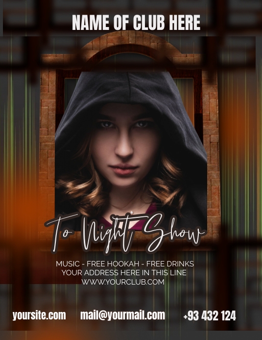 To Night Show Template | PosterMyWall