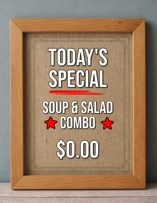 Today's Special Template | PosterMyWall