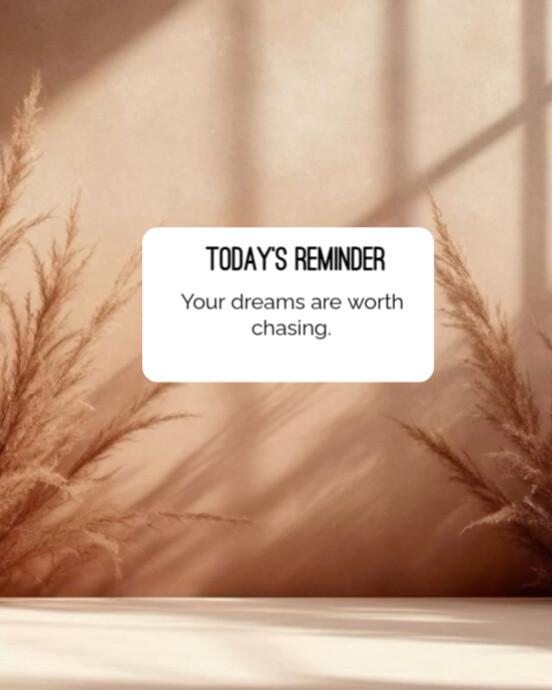 today's daily reminder template | PosterMyWall