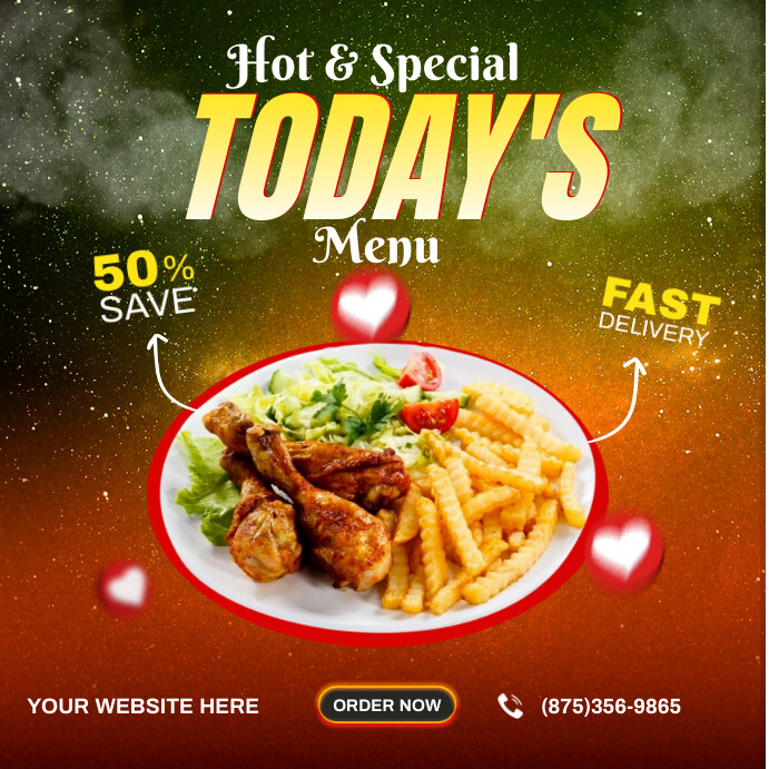 Copy of Today's Menu Ads | PosterMyWall