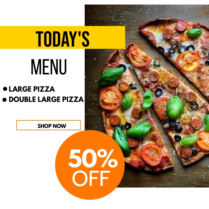 Today's menu Template | PosterMyWall