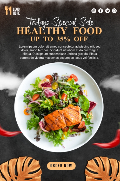 Today's Menu Template | PosterMyWall