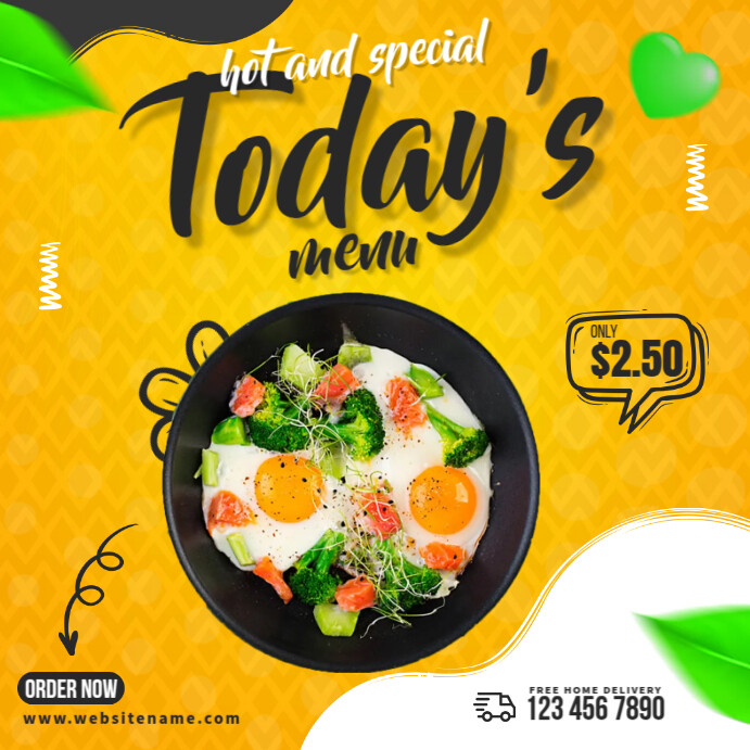 Today's Special Ads Template | PosterMyWall