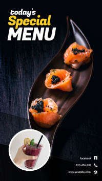 Today's Special Menu Instagram Template | PosterMyWall