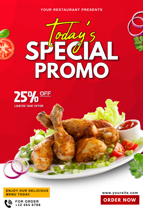 Today's special promo Template | PosterMyWall