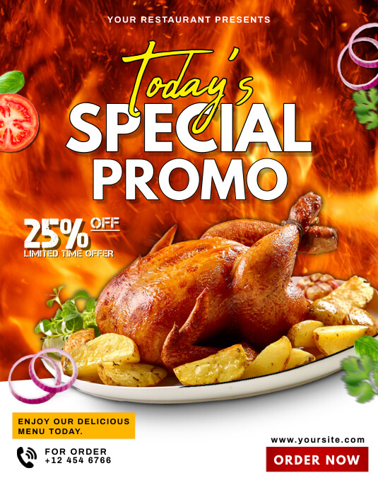 Today's special promo Template | PosterMyWall