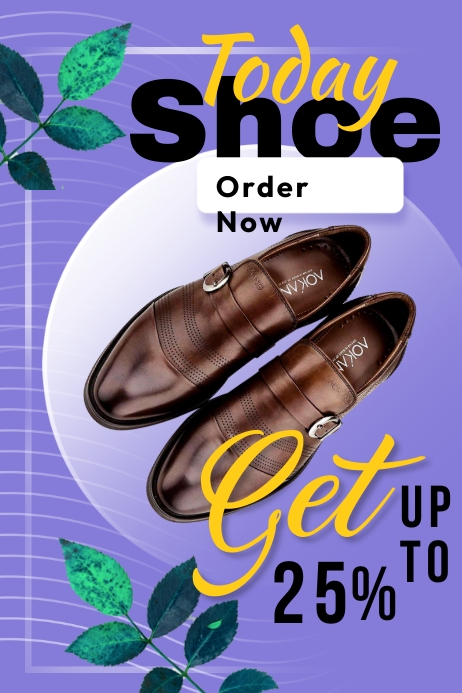 Today Shoe's Offer Template | PosterMyWall
