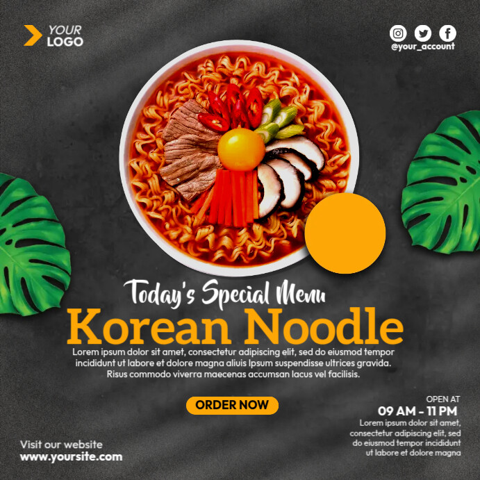 Today Special Menu Ads Template | PosterMyWall