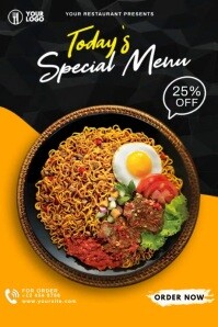 Special food menu Template | PosterMyWall