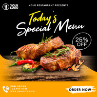 Todays special menu Template | PosterMyWall