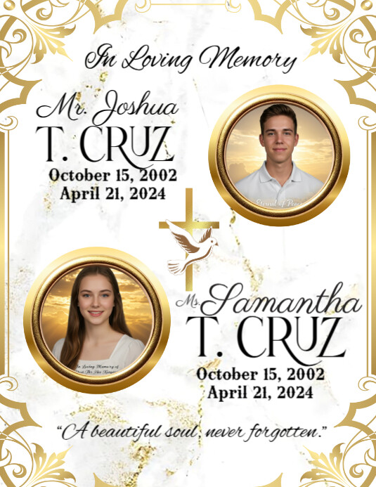 Together in Heaven’s Eternal Light Template | PosterMyWall