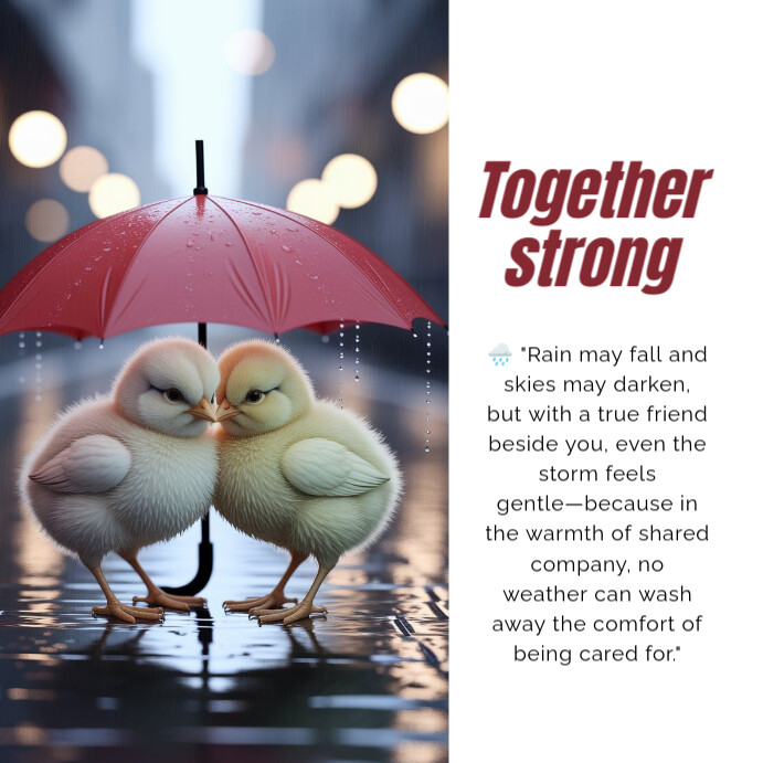 together strong Template | PosterMyWall