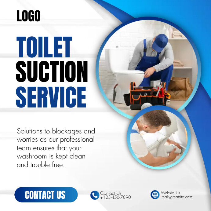 Copy of TOILET SUCTION SERVICE FLYERS | PosterMyWall