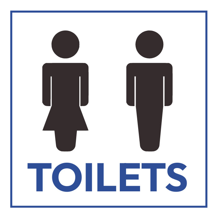 Toilets door sign Template | PosterMyWall