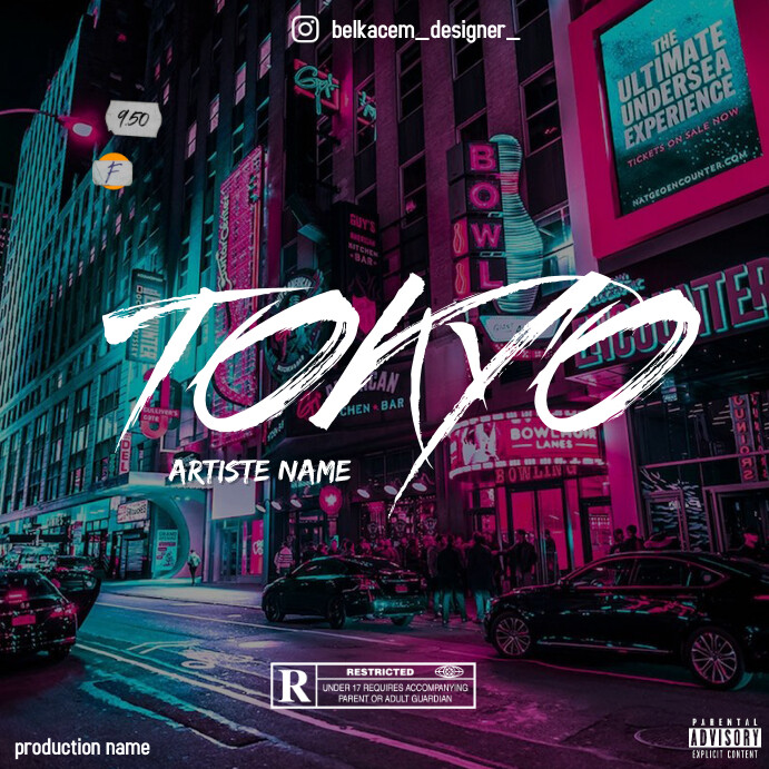 Copy of TOKYO album cover art | PosterMyWall