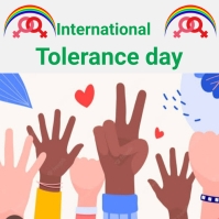 international tolerance day instagram post Template | PosterMyWall