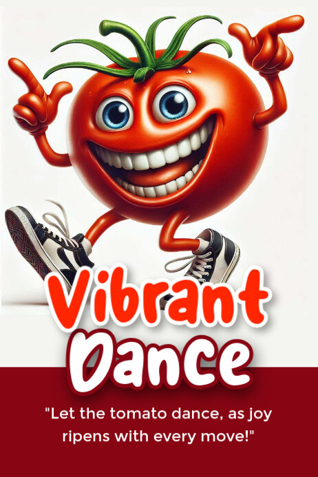 Copy of Tomato dance | PosterMyWall