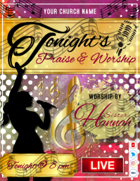 praise and worship Template | PosterMyWall