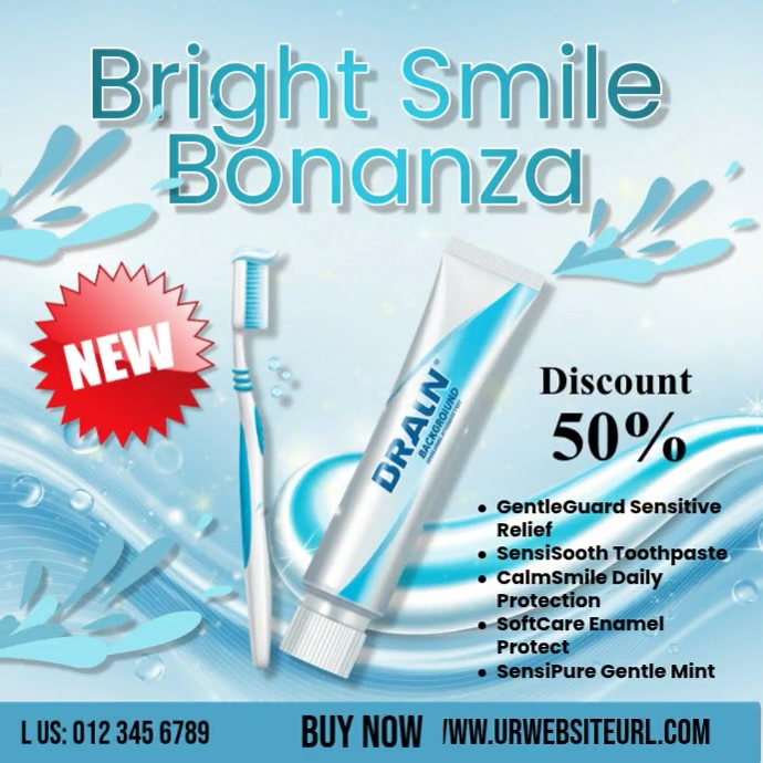 Copy of Toothpaste promotion Sale | PosterMyWall