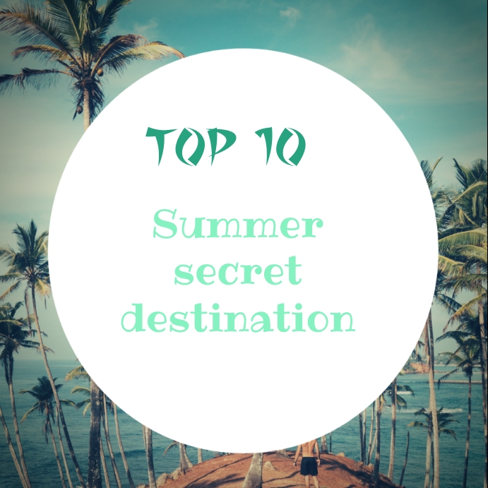 Top ten destination Template | PosterMyWall