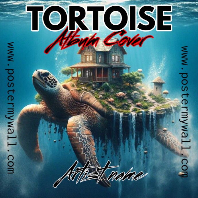 Plantilla de tortoise album cover | PosterMyWall