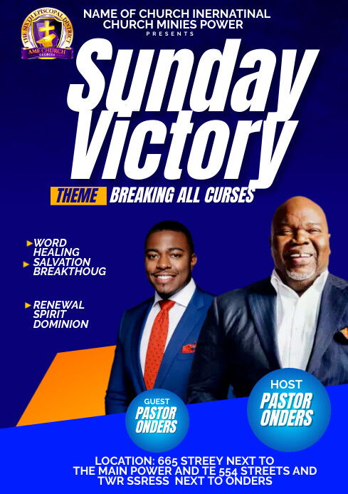 Plantilla de total victory | PosterMyWall