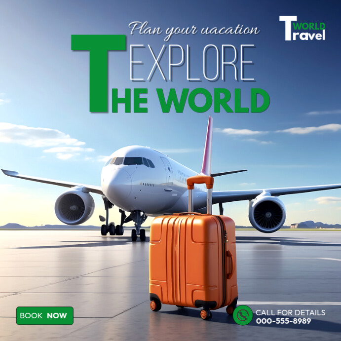 Copy of Tour and travel agency poster | PosterMyWall