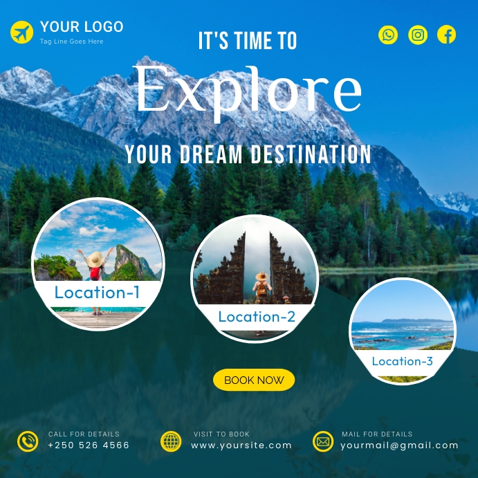 tour Template | PosterMyWall